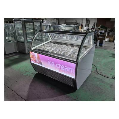 중국 공장 직판 판매 상업용 아이스크림 냉장고 저장 디스플레이 냉장고 판매 판매용