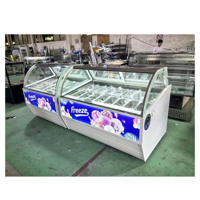 중국 공장 직판 판매 상업용 아이스크림 냉장고 저장 디스플레이 냉장고 판매 판매용