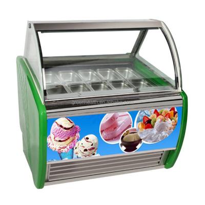 China Fashionable New Multi Plate Ice Cream Storage Refrigeration Display Freezer for sale