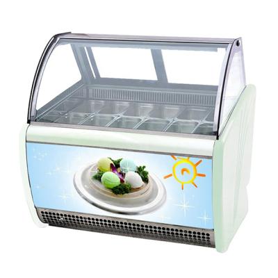 China Fashionable New Multi Plate Ice Cream Storage Refrigeration Display Freezer for sale