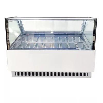 China Compact and Durable Below 18 Degree Temperature Ice Cream Freezer for Shop for sale