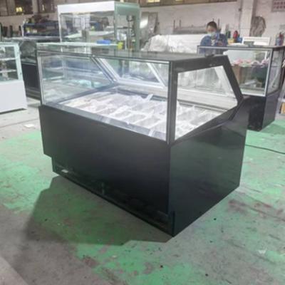 China Compact and Durable Below 18 Degree Temperature Ice Cream Freezer for Shop for sale