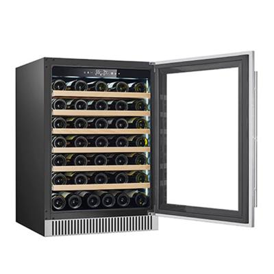 China International High-End Vertical Single Door Red Wine Refrigerated Storage Display Freezer for sale