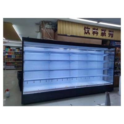 fruits and vegetables shelves