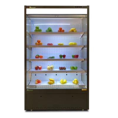 China Open Chiller Display Refrigerator with 2~8°C Temperature Range and LED Light for Supermarkets for sale