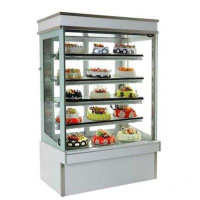China 3 Layers Decks Digital Thermostat Fan Cooling Cake Display Freezer Refrigerated Display Cabinet for sale