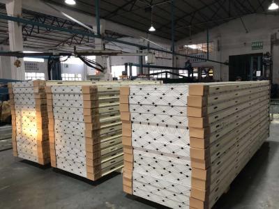 China Hinge Or Sliding Door PU Sandwich Panel For Cold Room With -45~20℃ 42kg/㎡ for sale