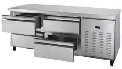 중국 250W 220v 50hz Aspera 압축기를 가진 반대 냉장고의 밑에 1개의 층 판매용