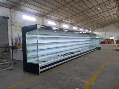 Cina Acciaio dipinto e refrigeratore aperto materiale del PVC Multideck per frutta e la verdura in vendita