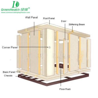 China Groot Koud de Condensatormateriaal van de Bergruimtecompressor met Digitaal Temperatuurcontrolemechanisme for sale
