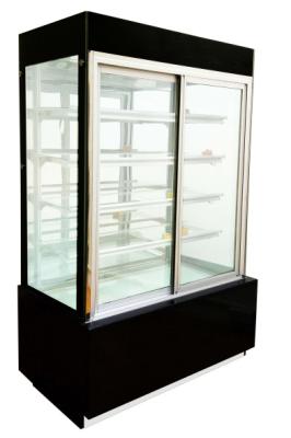 China Commercial Mini Cake Display Freezer Full Brass Refrigeration System for sale