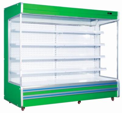 China De groene Multideck-Koelkast van de het Open Dekvertoning van het Luchtgordijn voor Gemakwinkel Te koop