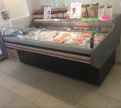 중국 반대 초밥 물고기 전시 냉장고에 Panasonic R22를 냉각하는 유형 팬을 여십시오 판매용