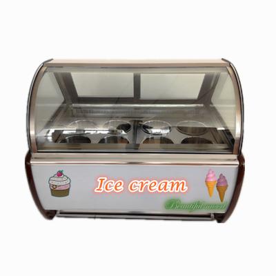 중국 Danfoss 압축기를 가진 내각을 담그는 50Hz 상점 Gelato 아이스크림 판매용