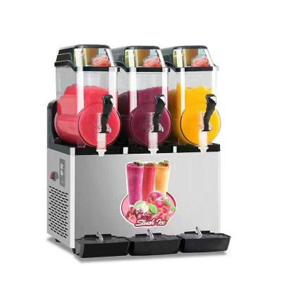 China Digital Thermostat Ice Slush Machine Big Capacity 15L*2 Double Tanks for sale