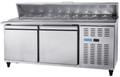 China Kitchen Salad Bar / Restaurant Under Counter Freezer 1800 x 800 x 1000mm Durable for sale