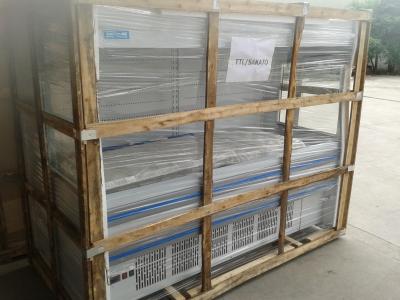 China _ Multideck Open Chiller / Refrigerator Showcase for supermarket or commercial zu verkaufen