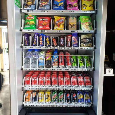 China 8 Inch advertising LCD Screen Vending Machine For Drinks And Snacks for sale
