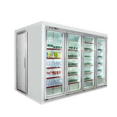 China 3000L Cold Storage Room Beverage Cabinet Rear Walk In Freezer Room for sale