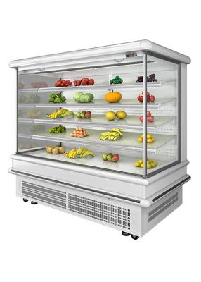 China Commercial Refrigerator Multideck Open Display Chiller For Vegetable And Fruit for sale