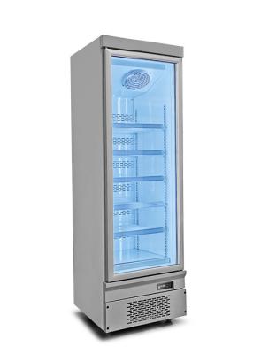 Cina vetrina verticale della porta 1450L dell'esposizione della fabbrica commerciale di vetro del congelatore in vendita