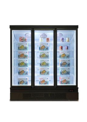 China 1450L van de de Vertoningsdiepvriezer van de glasdeur Commerciële de Fabrieks Verticale Showcase Te koop