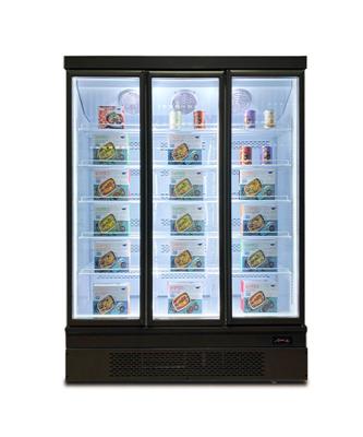 China Adjustable Shelves Commercial Display Freezer For Mall 1650W for sale