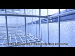 Совмещенный супермаркетом открытый верхний замораживатель дисплея острова с 1200 л 2.5м