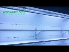 R404 냉각제와 상점 플러그인 타입을 위한 멀티데크 열린 전면 냉각장치를 냉각시키는 팬