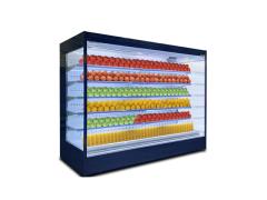 Ventilator koeling Commercieel display vriezer Grootschalige ingebouwde systeem Multideck chiller