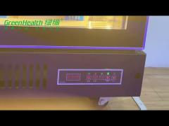 Glass Door Commercial Wine Chiller Cooler Fridge for Bar Hotel