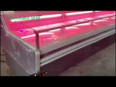 R404a / R134 Multideck Open Chiller / Supermarket Display Refrigerator Fan Cooling Type
