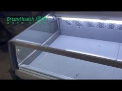 Single Temperature Fresh Beef Deli Display Freezer For Meat Shop