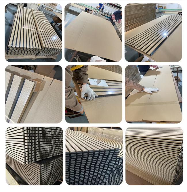 slatted wood wall panels