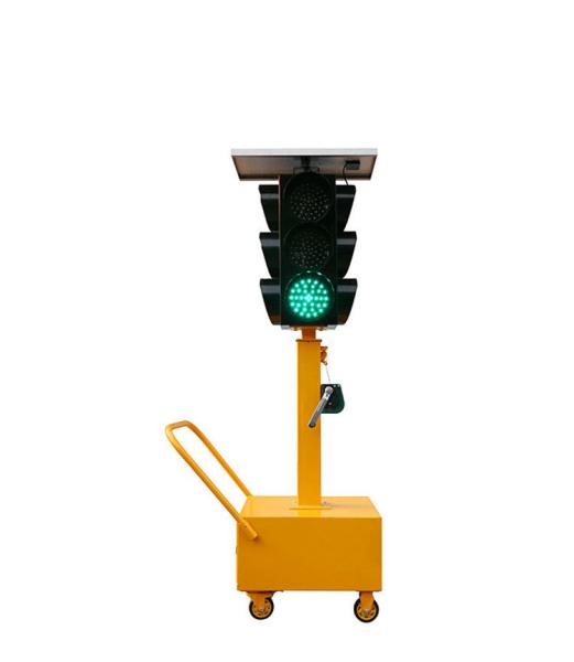 Quality 12V Solar Portable Traffic Light Remote Control Traffic Light PC Traffic Light for sale