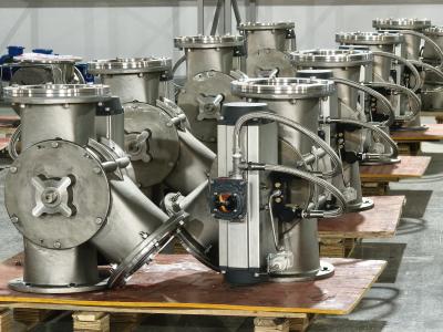 중국 CE 인증과 최대 온도 200°F의 산업 자동 흐름 디버터 판매용