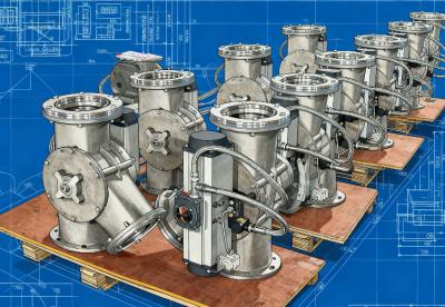 China 2-way Valve Position Automatic Diverter Valve for Industrial/Commercial Applications Threaded Connection Type for sale