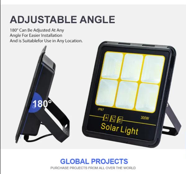 Quality Solar Flood Lights Manufacturer Waterproof Outdoor 200w 300w 400w Led Solar for sale
