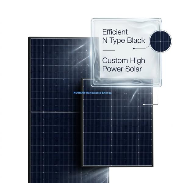 Quality N Type 415 Watt Solar Panel with 22% Efficiency for Residential and Commercial Use for sale