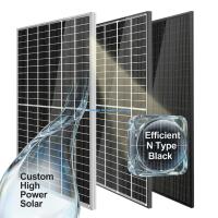 Quality N Type Monocrystalline Solar Panel with IP65 Weather Resistance for Home and for sale