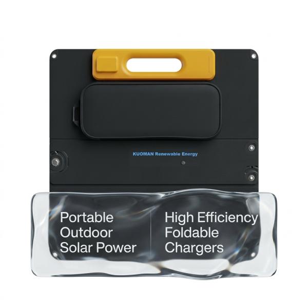 Quality 120W High Power Poly Silicon Portable Solar Panel with IP68 Waterproof Rating and Foldable Design for sale
