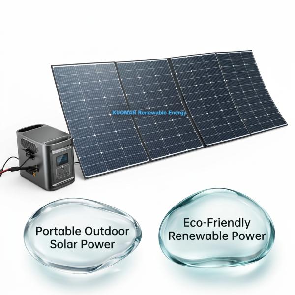 Quality 400W Portable Solar Panel Foldable IP68 Waterproof Solar Charger for Outdoor Camping for sale