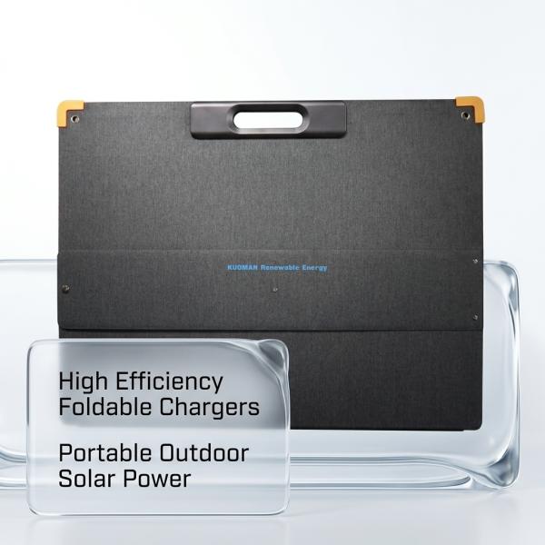 Quality 300W Military-Grade IBC Cells Foldable Solar Panel Portable Solar Charger for Heavy-Duty Equipment for sale