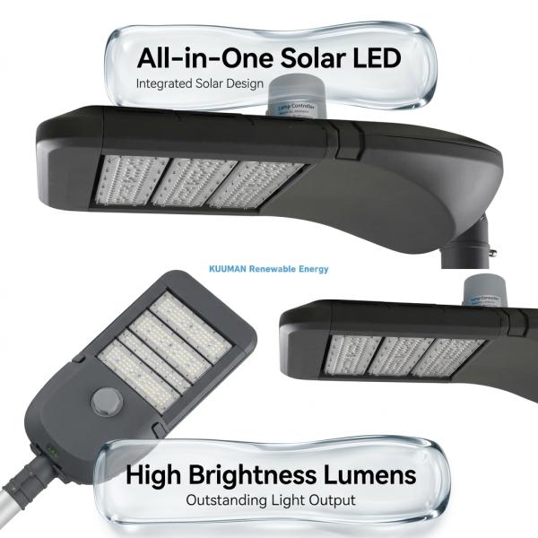 Quality IP66 Waterproof Smart LED Street Light with 100000 Hour Lifespan and LoRa-WAN IoT for Outdoor Solar Lighting for sale