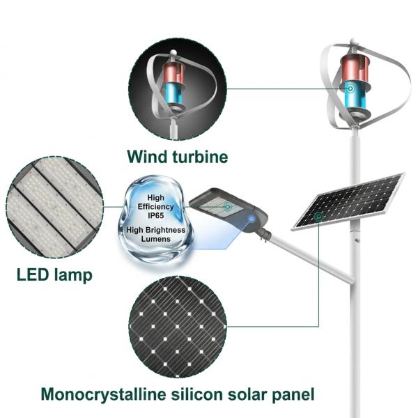 Quality Durable IP65 Waterproof 100W-200W Solar LED Street Light with Aluminum Alloy Body for Highways and Alpine Terrains for sale