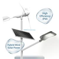 Quality Solar Wind Hybrid LED Street Light IP65 Waterproof with 12hrs*365days Working for sale