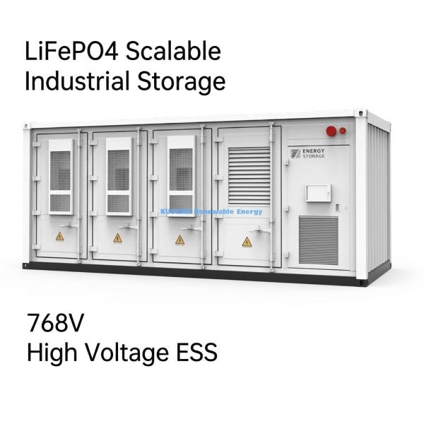 Quality 215KWh Commercial ESS Battery Lithium-ion Energy Storage System with 10,000 Cycles for sale