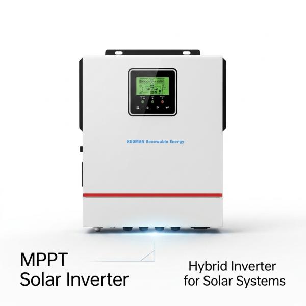 Quality Off-Grid Solar Inverter with MPPT Solar Charger, Pure Sine Wave Output, and App Control for Home Backup for sale