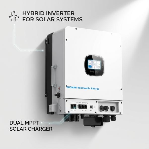 Quality Smart 3 Phase Hybrid Inverter with IP65 Rating and 5-Year Warranty for Reliable Power Management for sale