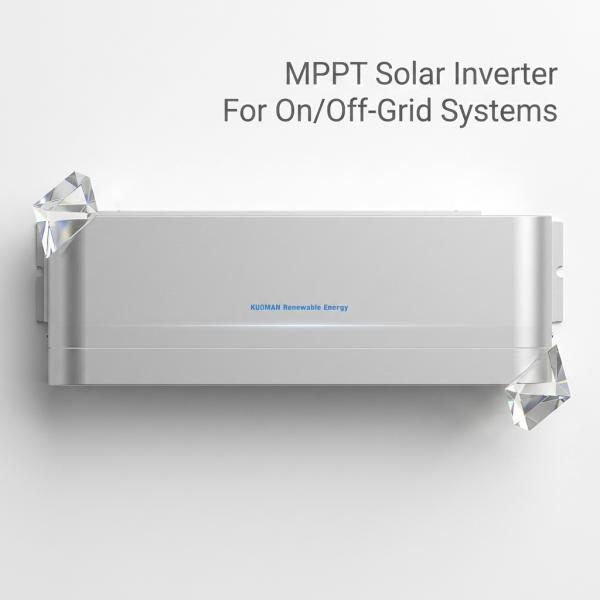 Quality 11KVA Pure Sine Wave Hybrid Solar Inverter with Dual MPPT and Lithium Battery Support for sale